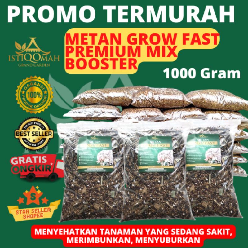 Jual MEDIA TANAM ORGANIK FERMENTASI SIAP PAKAI, METAN GROW FAST PREMIUM ...