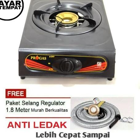 Jual Limited - Kompor progas 1 Tungku & Selang gas Paket Regulator ...
