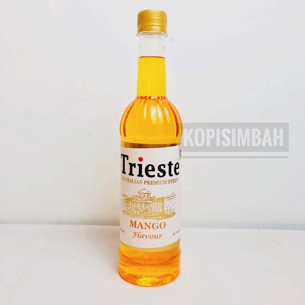 Jual Syrup TRIESTE Rasa MANGO 650 ml Italian Premium Sirup Mangga ...