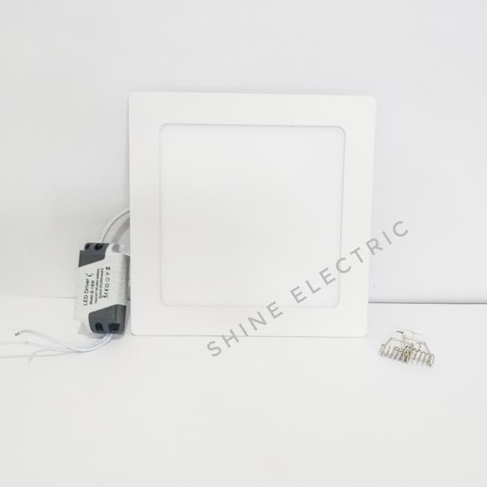 Jual Lampu Panel LED 12w inbow kotak kuning 12watt warm white downlight ...