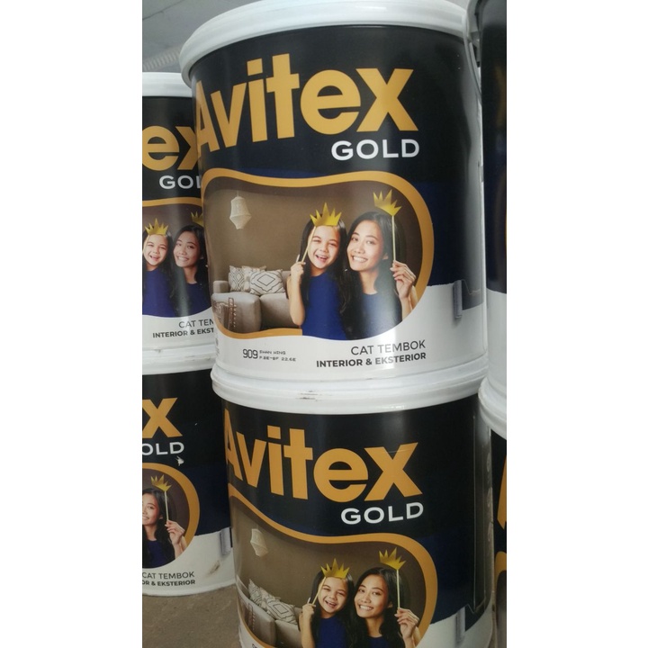 Jual Cat tembok Interior dan exterior Avitex Gold 5 kg Mesin tinting ...
