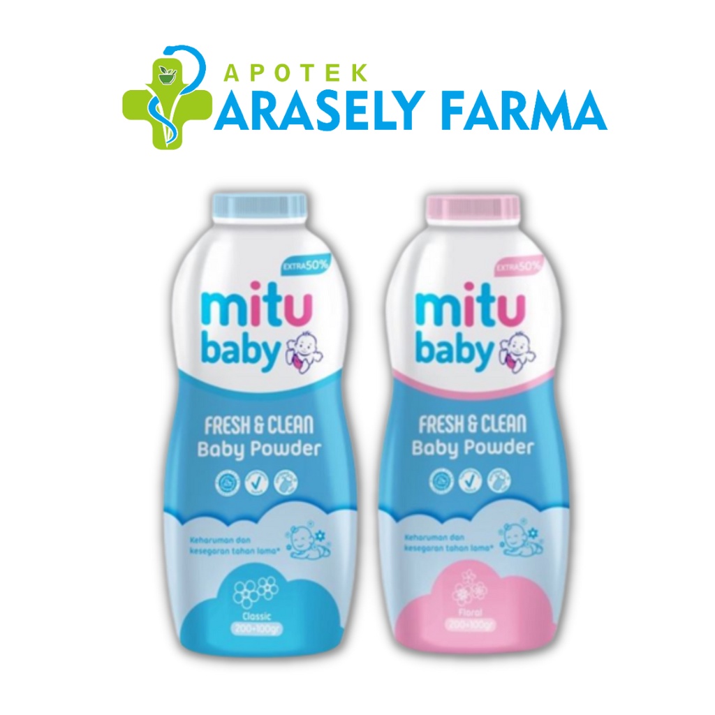 Jual Mitu Baby Powder (75g/150g/300g) | Shopee Indonesia