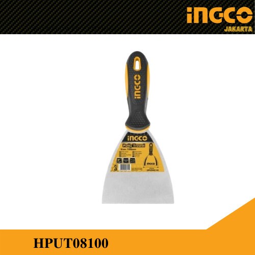 Jual INGCO KAPI DEMPUL SKRAP BESI KARET PUTTY TROWEL 4" / 100MM ...