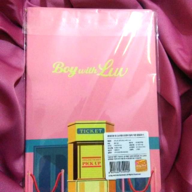 Jual NOTEBOOK Boy With Luv OFFICIAL BTS POP UP : HOUSE OF BTS | Shopee ...