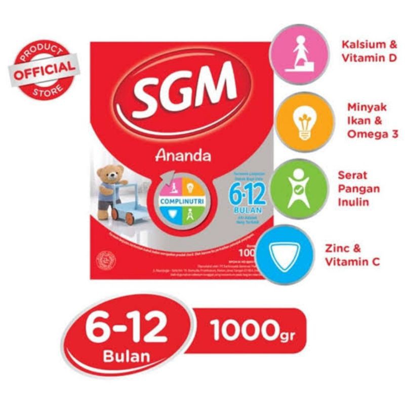 Jual sgm 6-12 1kg | Shopee Indonesia