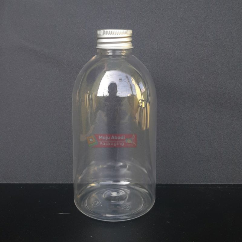 Jual Botol 250ml Oval + Tutup Ulir Silver Alumunium | Shopee Indonesia