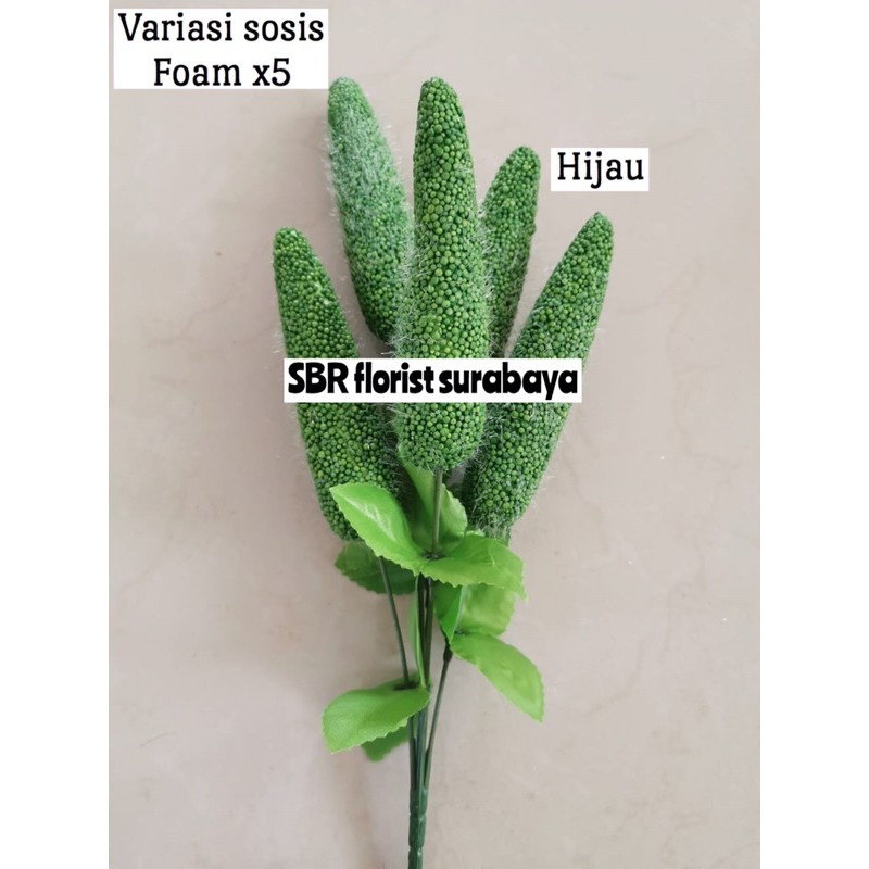 Jual Variasi Foam x7 / Variasi Bunga / Pemanis Bunga / Bunga grup ...