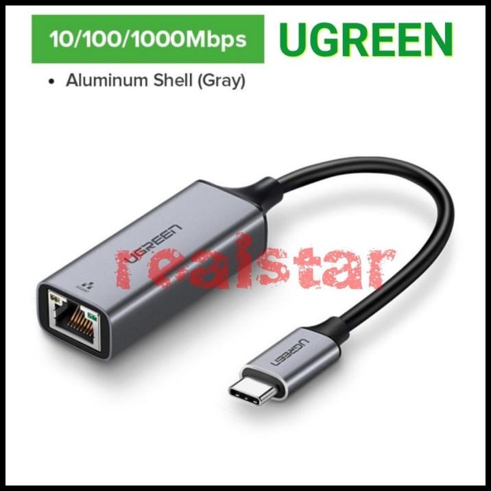 Jual Ugreen Usb C To Lan Rj45 Ethernet Gigabit Network 1000 Mbps ...