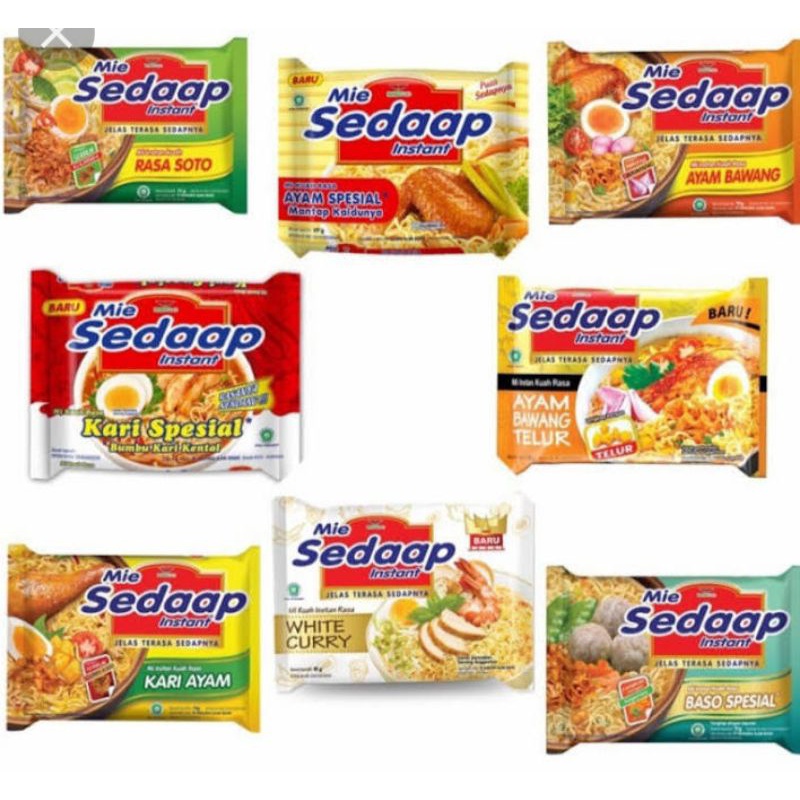 Jual 10,000 (3pcs) Mi Sedap Sedaap Goreng original | Shopee Indonesia