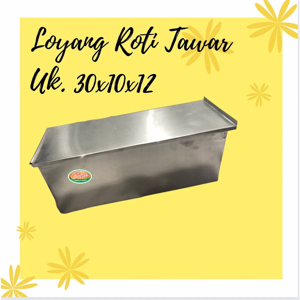 Jual LOYANG ROTI TAWAR UK. 30x10x12 CM | Shopee Indonesia