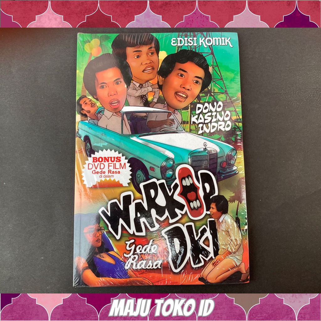 Jual Komik Warkop Dki Gede Rasa - Film Comic Edition (SEGEL & ORIGINAL ...