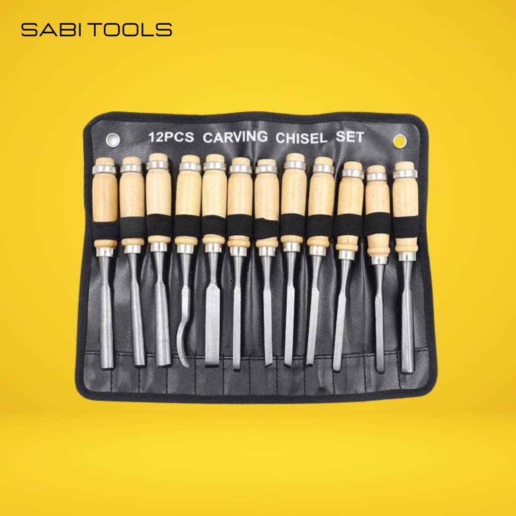 Jual Set Alat Ukir Pahat Kayu 12 in 1 Wood Carving Art Knife | Shopee ...