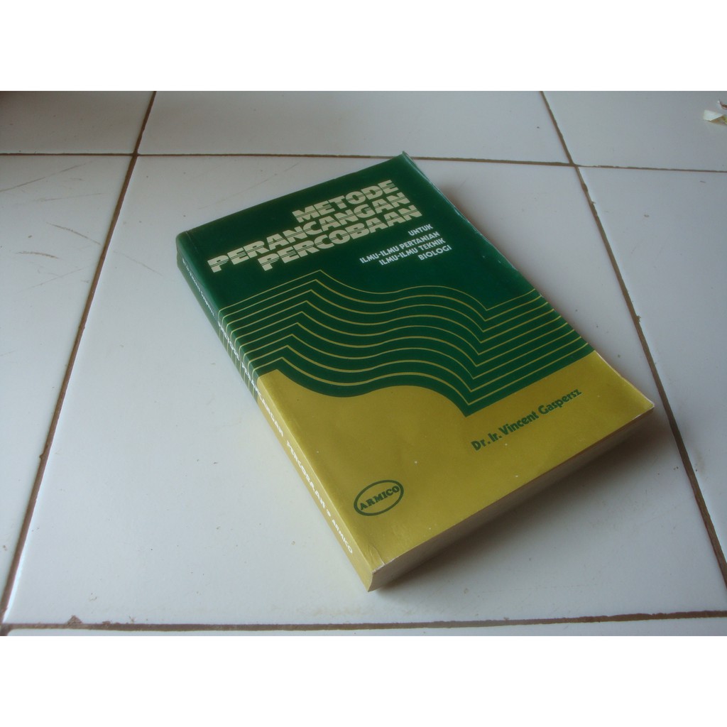 Jual METODE PERANCANGAN PERCOBAAN | Shopee Indonesia