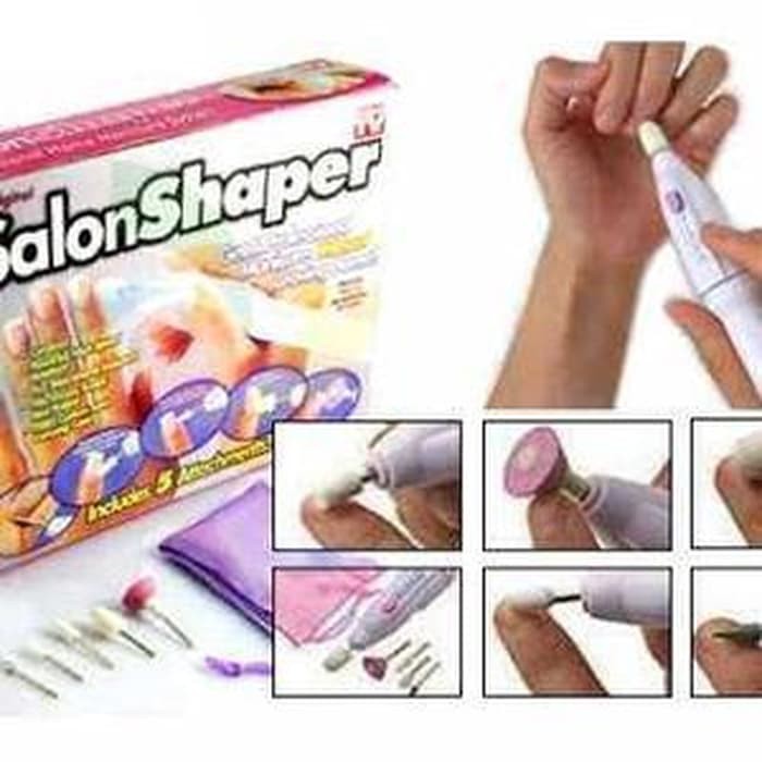 Jual SALON SHAPER 5 in1 Pembersih kuku multifungsi | Shopee Indonesia