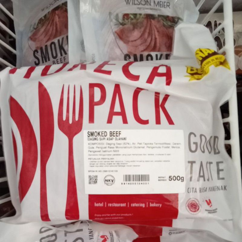 Jual BERNARDI HORECA PACK SMOKED BEEF BLOK 500G | Shopee Indonesia