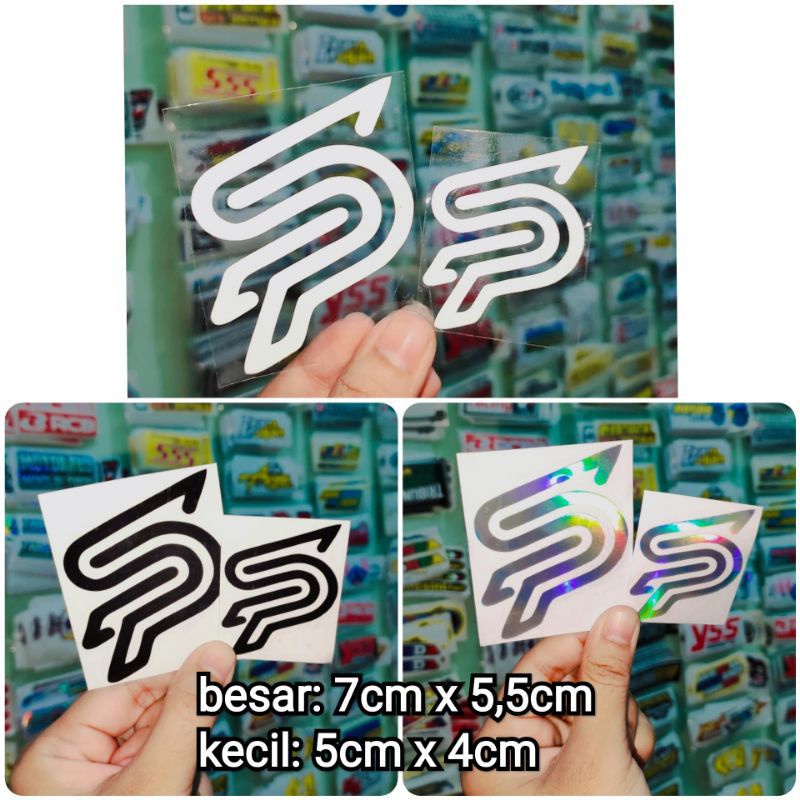Jual stiker cutting speed people stiker cutting logo sp | Shopee Indonesia