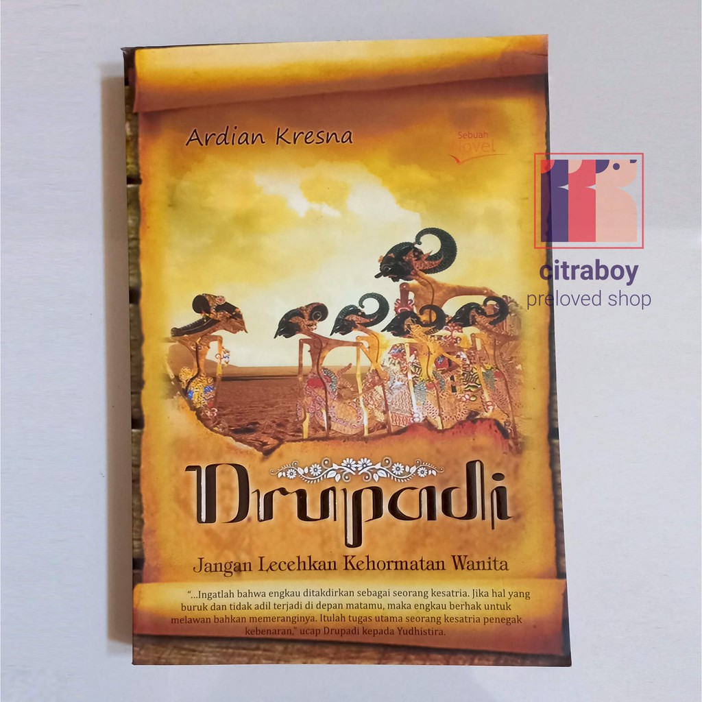 Jual Novel Wayang Drupadi Ardian Kresna Mahabharata | Shopee Indonesia