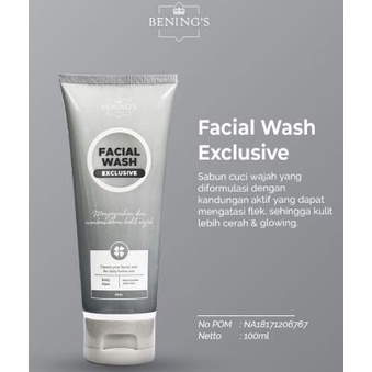 Jual EXCLUSIVE FACIAL WASH BENING SKINCARE | Shopee Indonesia