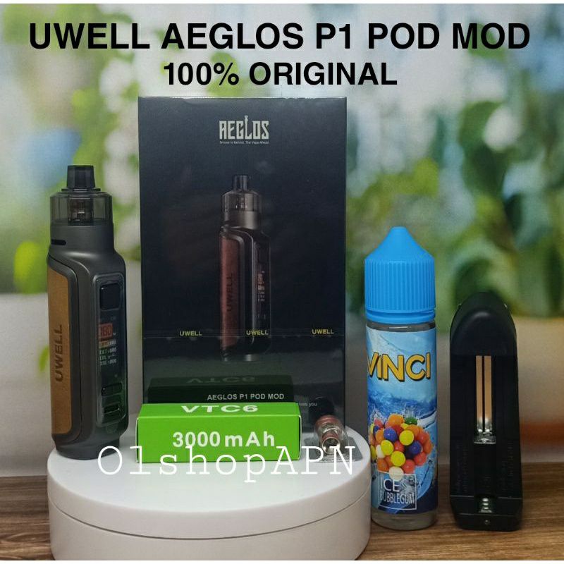 Jual vep original vapoor AEEGLOOS P1 fullset L60ml | Shopee Indonesia
