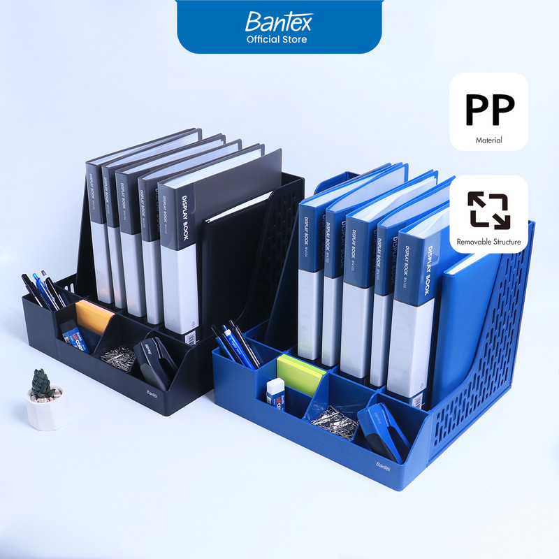 Jual Bantex File Organizer / Magazine Holder / Rak Simpan Buku dan Pena ...