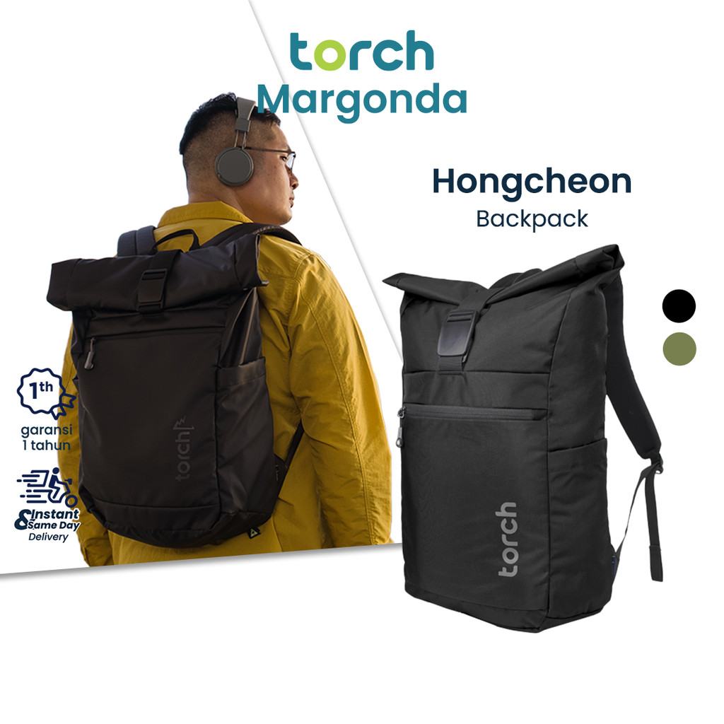 Jual TORCH Hongcheon Tas Ransel Punggung 22 Liter Laptop 15 Inch ...