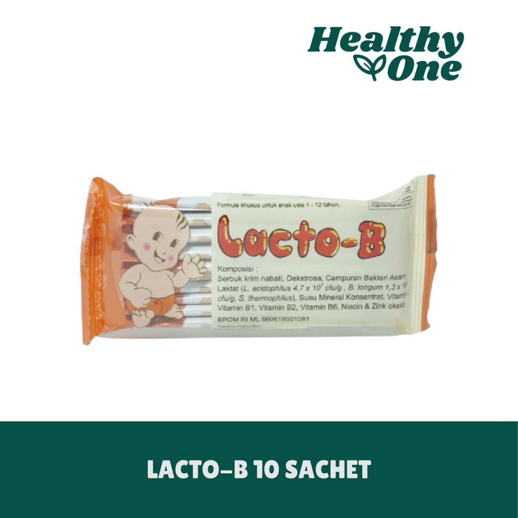 Jual LACTO-B 10 SACHET @1GR PROBIOTIK | Shopee Indonesia