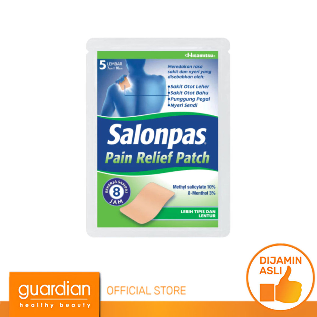 Jual Salonpas Pain Relief Patch 5s | Shopee Indonesia