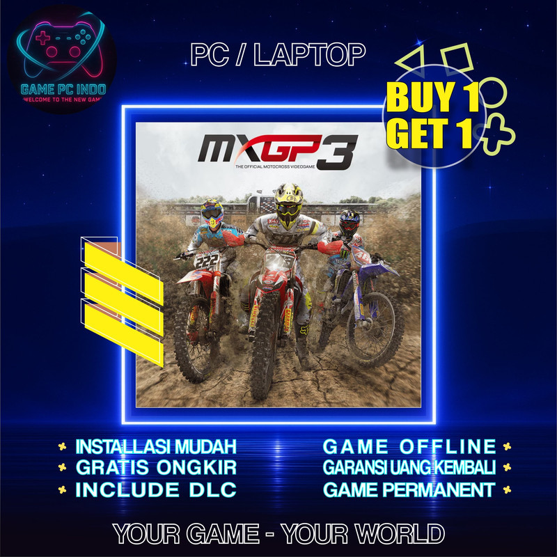 Jual MXGP3 The Official Motocross Videogame PC Laptop terbaru | Shopee ...