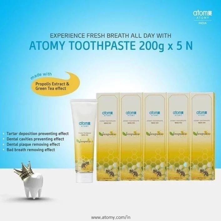 Jual Pasta Gigi Odol Toothpaste Propolis & Greentea 200gr isi 5 ...
