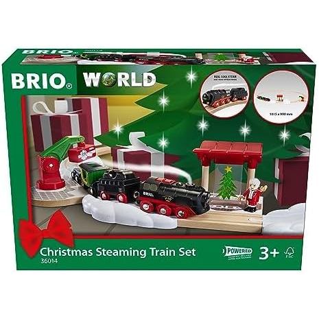 Jual BRIO World 36014 Christmas 27-Piece Steaming Train Set | Shopee ...
