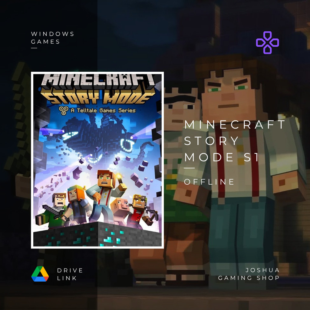 Jual Minecraft Story Mode - PC Game | Shopee Indonesia