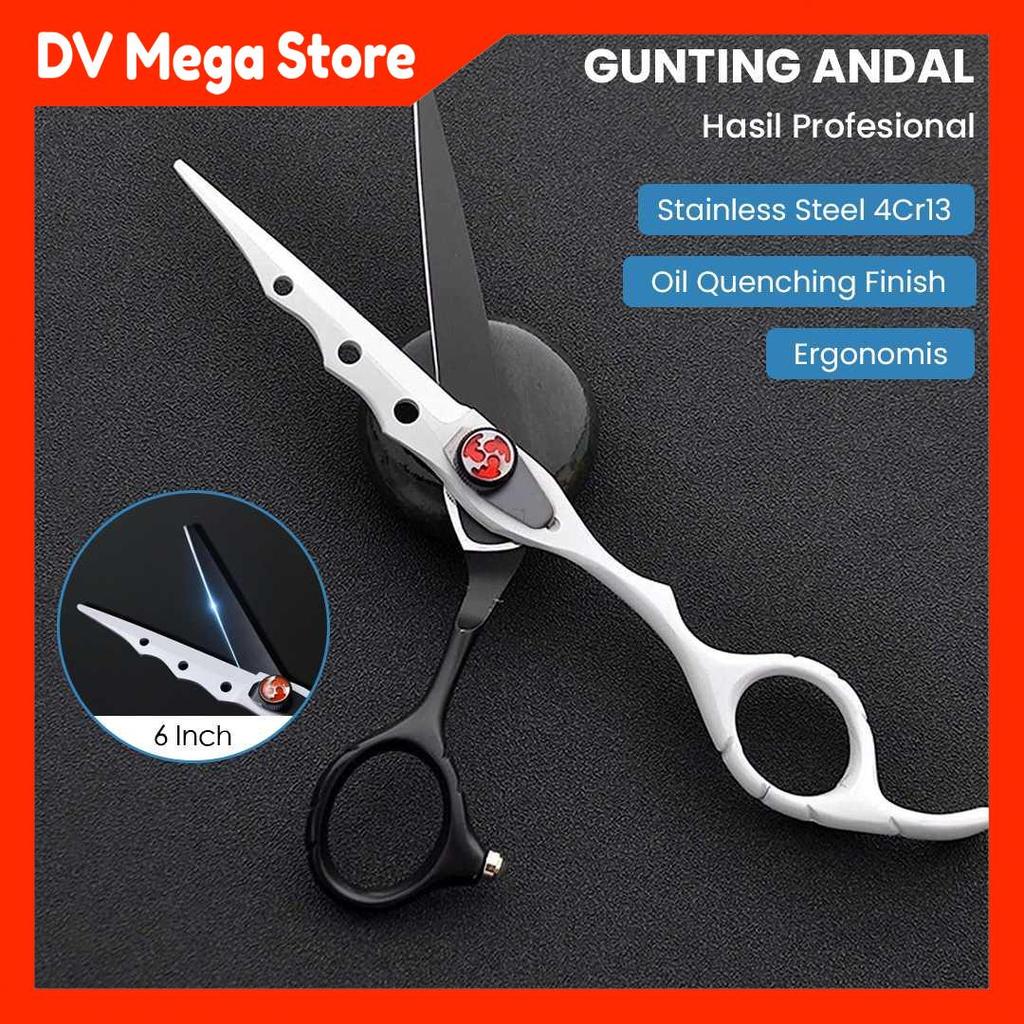 Jual DV Mega Store ZULLO Gunting Rambut Lurus Oil Quenching Stainless ...
