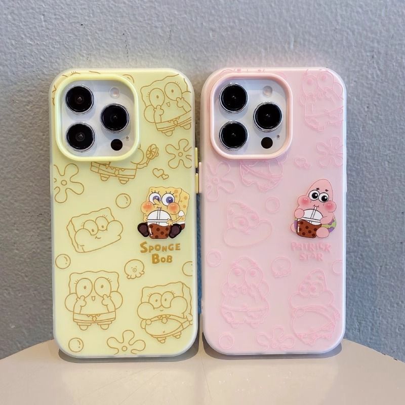 Jual Spongebob Dan Patrick Antishock Case Antishock Case Case Iphone 17 ...