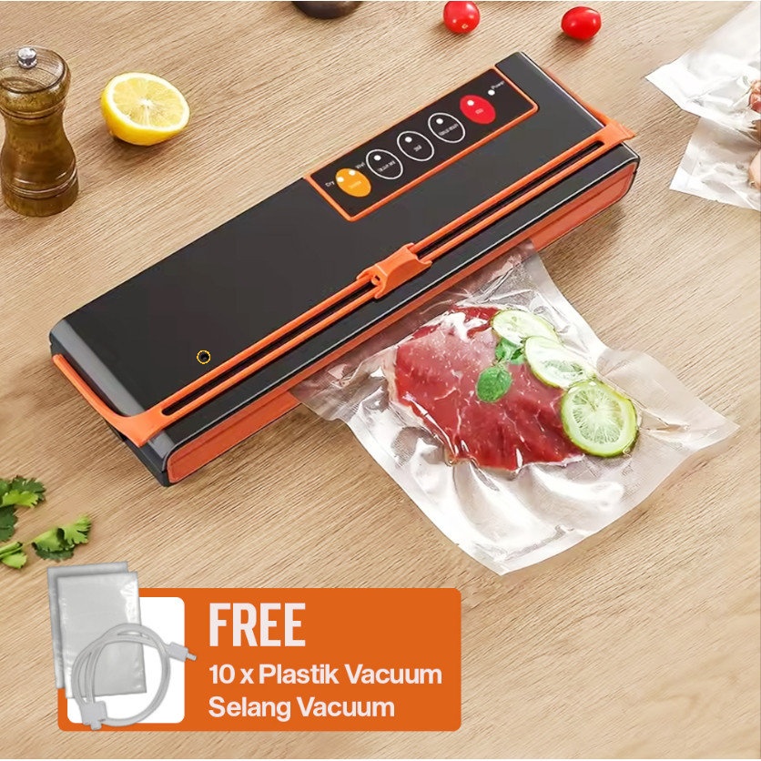 Jual Alat Vakum Makanan Vacuum Sealer Packaging Machine with Bag - SX ...