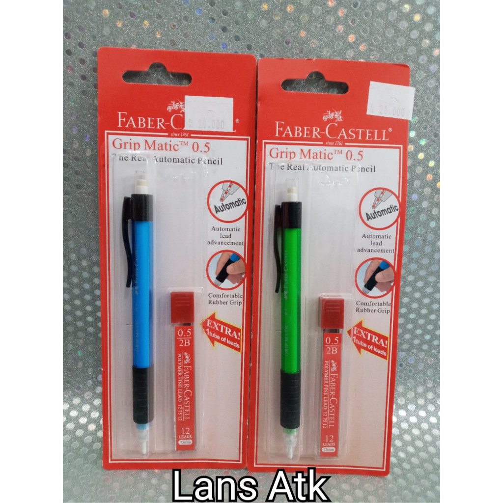 Jual Pensil Mekanik Grip Matic Faber-Castell - 0.5 mm 20133 (38011 ...