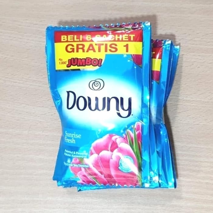 Jual DOWNY jumbo sunrise fresh 22ml isi 6sachet | Shopee Indonesia