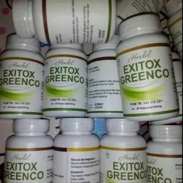 Jual GREENCO - NEW EXITOX GREENCO ORIGINAL | Shopee Indonesia