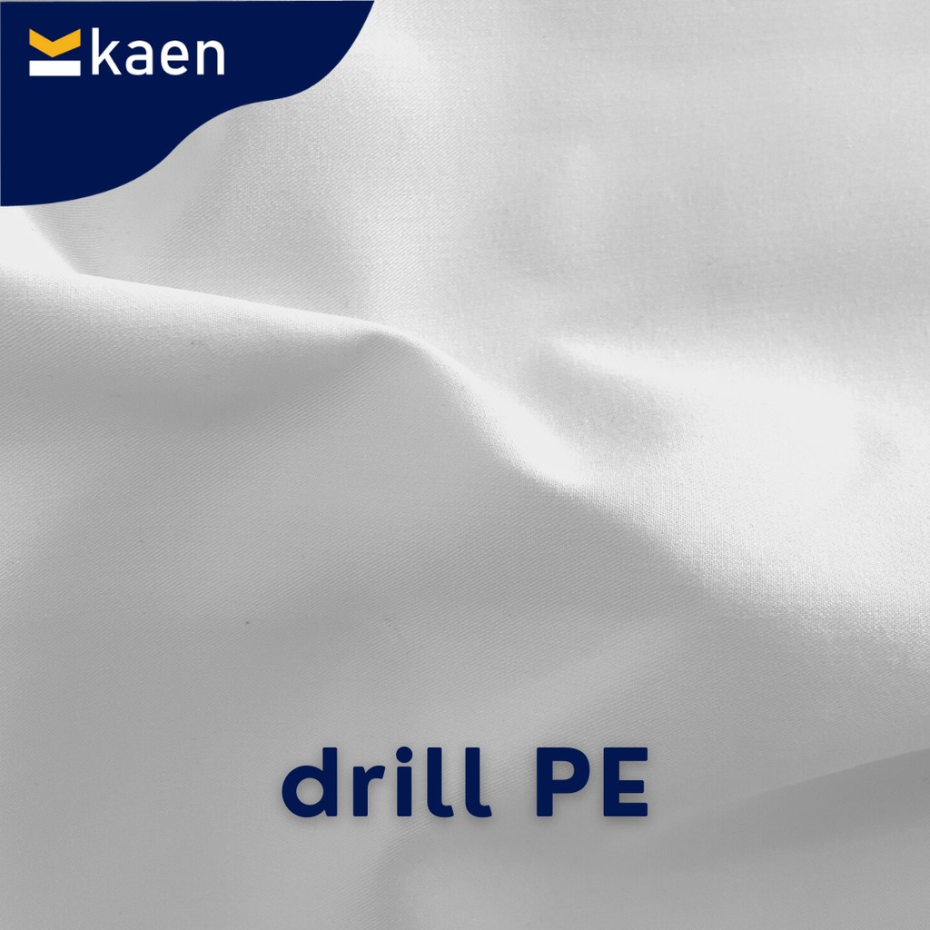 Jual Kain Drill Polyester Putih / Kain Sublim / Kain Sublime / Kain ...