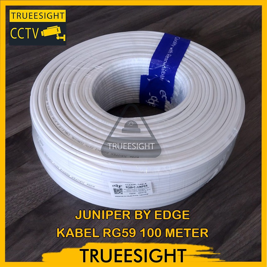 Jual JUNIPER Kabel CCTV RG59 + Power 100M by EDGE | Shopee Indonesia