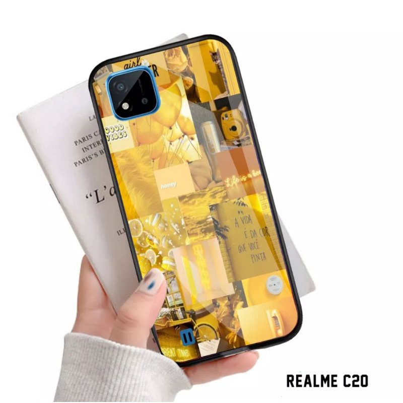 Jual SHOWCASE CASE REALME C20 DESIGN AESTHETIC YELLOW VIBES SERIES ...