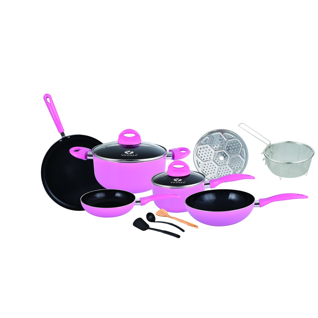 Jual Vicenza Easy Set Cooking Pan - Panci Set V712 | Shopee Indonesia