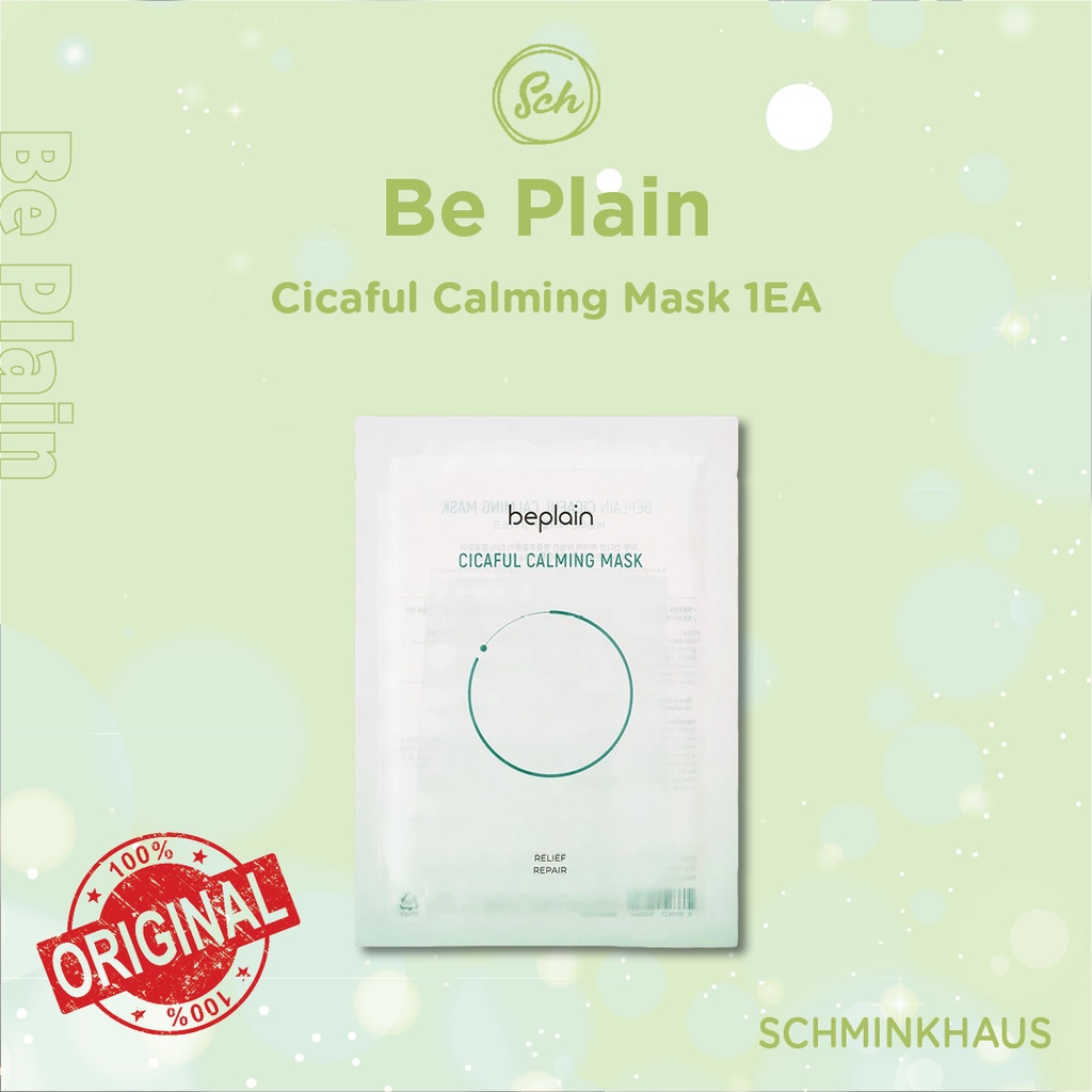 Jual (EXP.2024.07.05) [BPOM] BEPLAIN Cicaful Calming Mask 1EA | Shopee ...