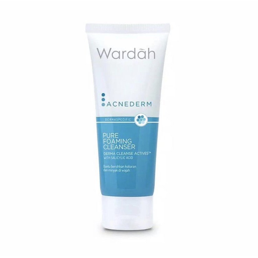 Jual WARDAH ACNEDERM PURE FOAMING CLEANSER | Shopee Indonesia