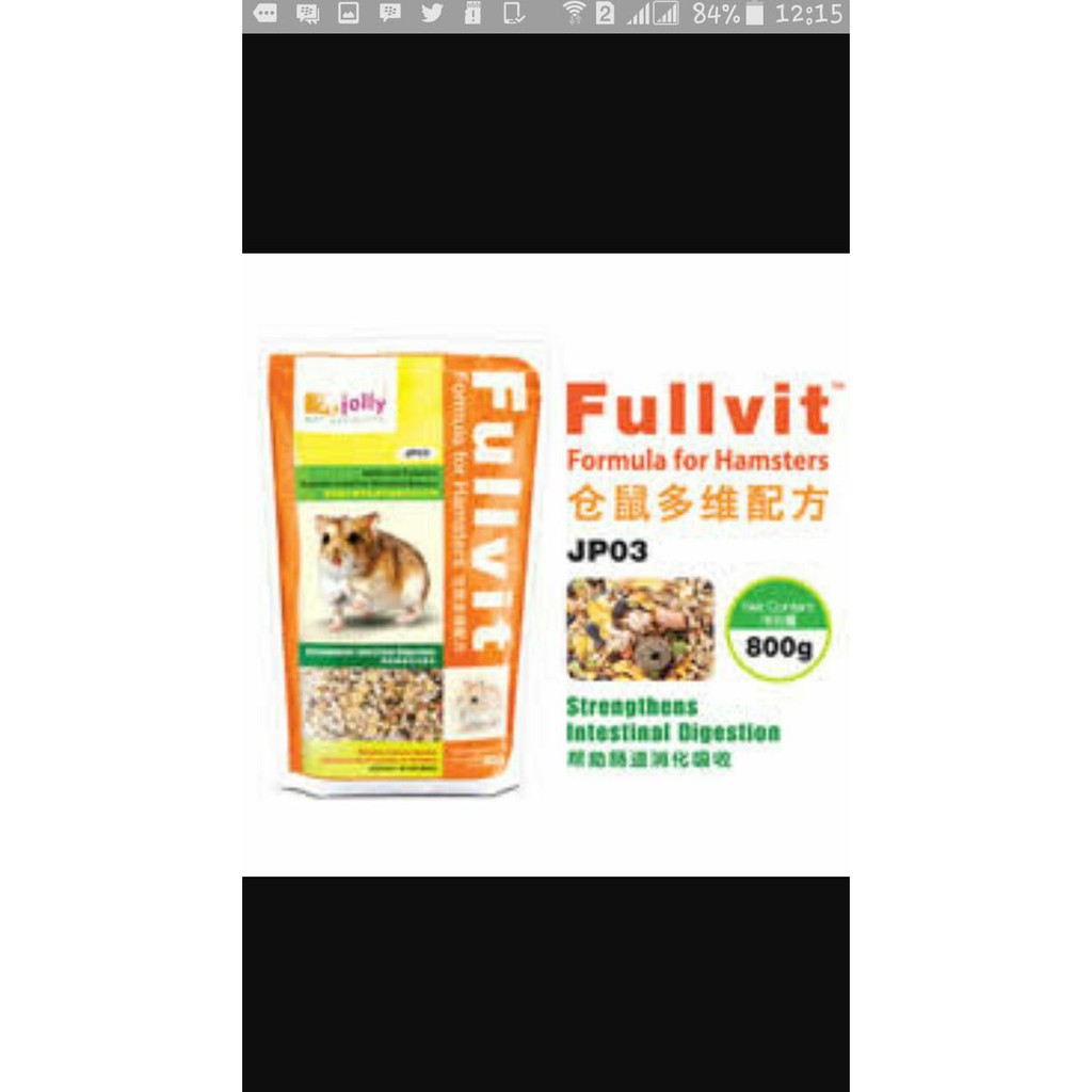 Jual JOLLY JP03 FULLVIT FORMULA FOR HAMSTER 800g | Shopee Indonesia