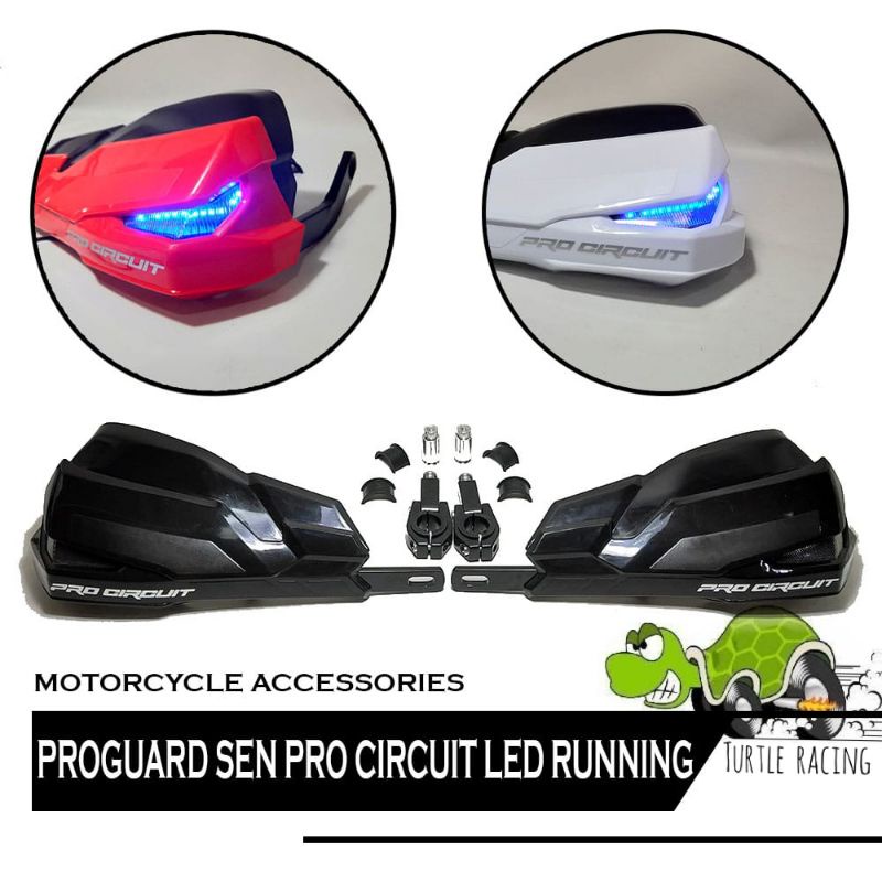 Jual Handguard Circuit Led 2 in 1 Proguard Trial New Model Universal ...