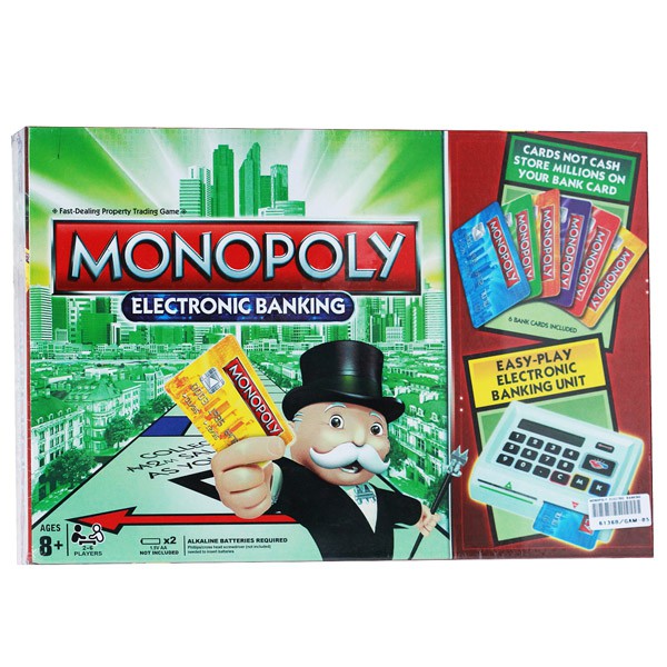 Jual MONOPOLI ELEKTRIK MONOPOLY ELECTRIC BANKING GAM-0538 | Shopee ...