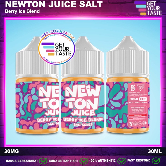 Jual Liquid R57 Newton Juice Salt Berry Ice Blend Saltnic 30ML by ...
