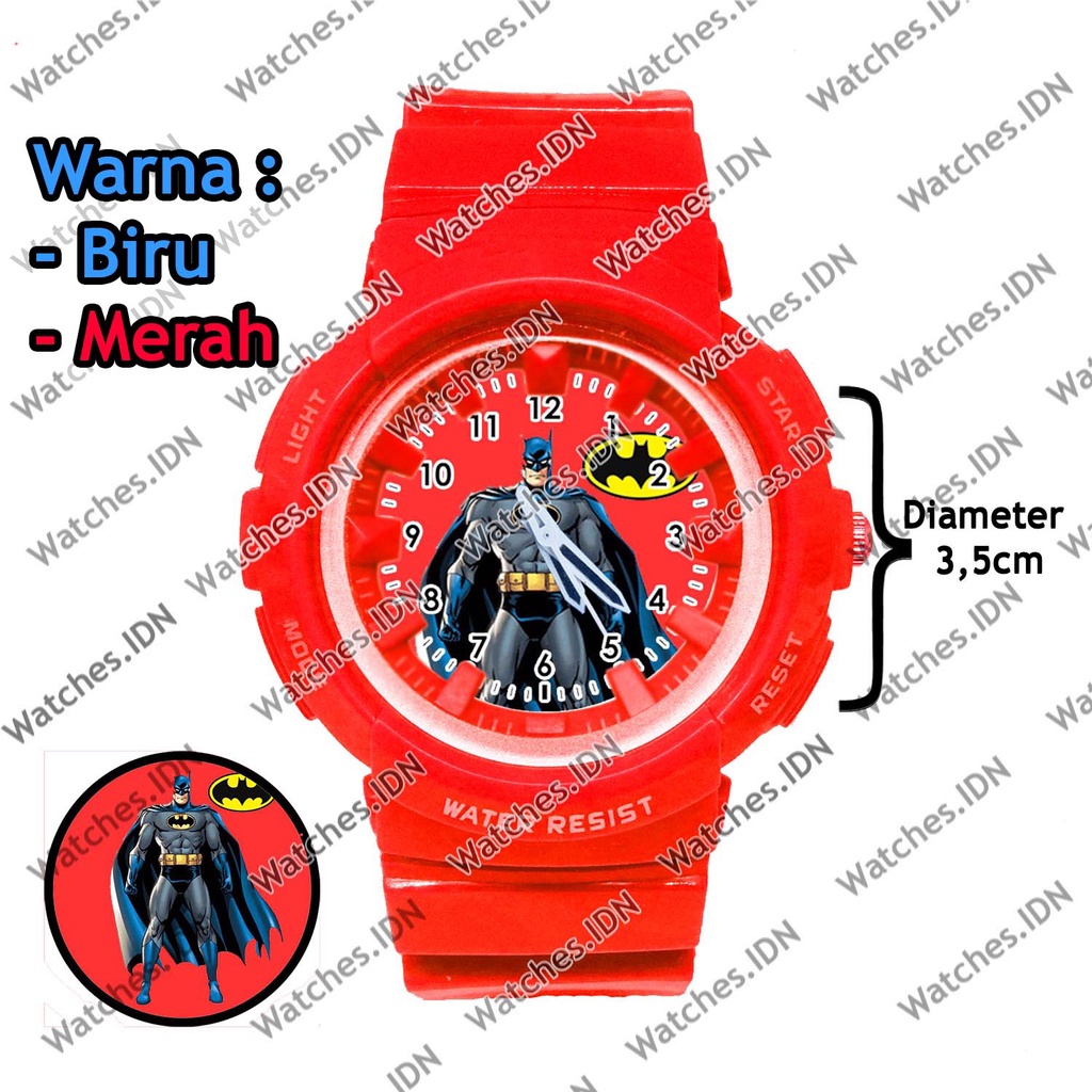 Jual Jam Tangan Anak Laki Laki Karakter Batman Lucu Model Terbaru ...