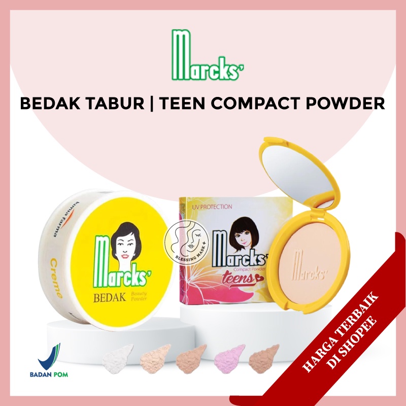 Jual Marcks Bedak Tabur - Loose Powder - 40gr | Shopee Indonesia