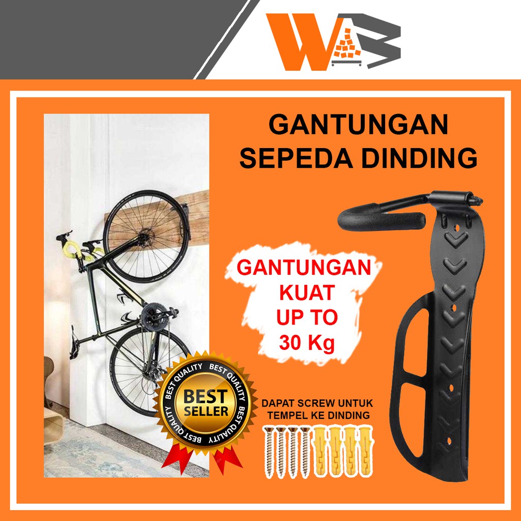 Jual COD GANTUNGAN SEPEDA DINDING WALL HOOK HANGER SEPEDA B56 | Shopee ...